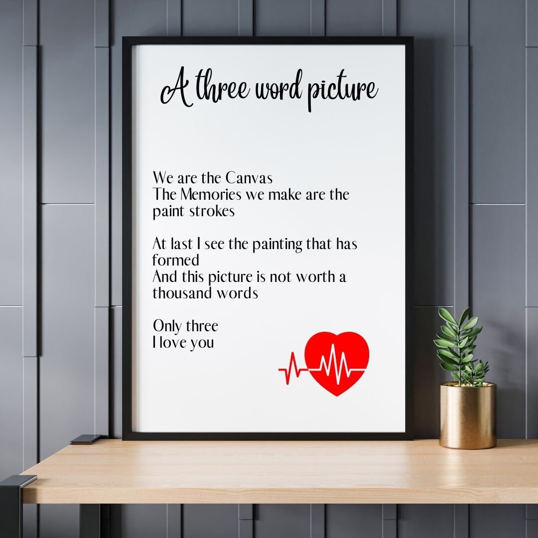 Custom Poem Haiku for Couples and Loved Ones - Etsy