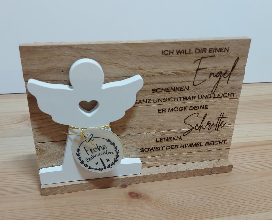 Guardian Angel Engraved on Blocks House Raysin - Etsy