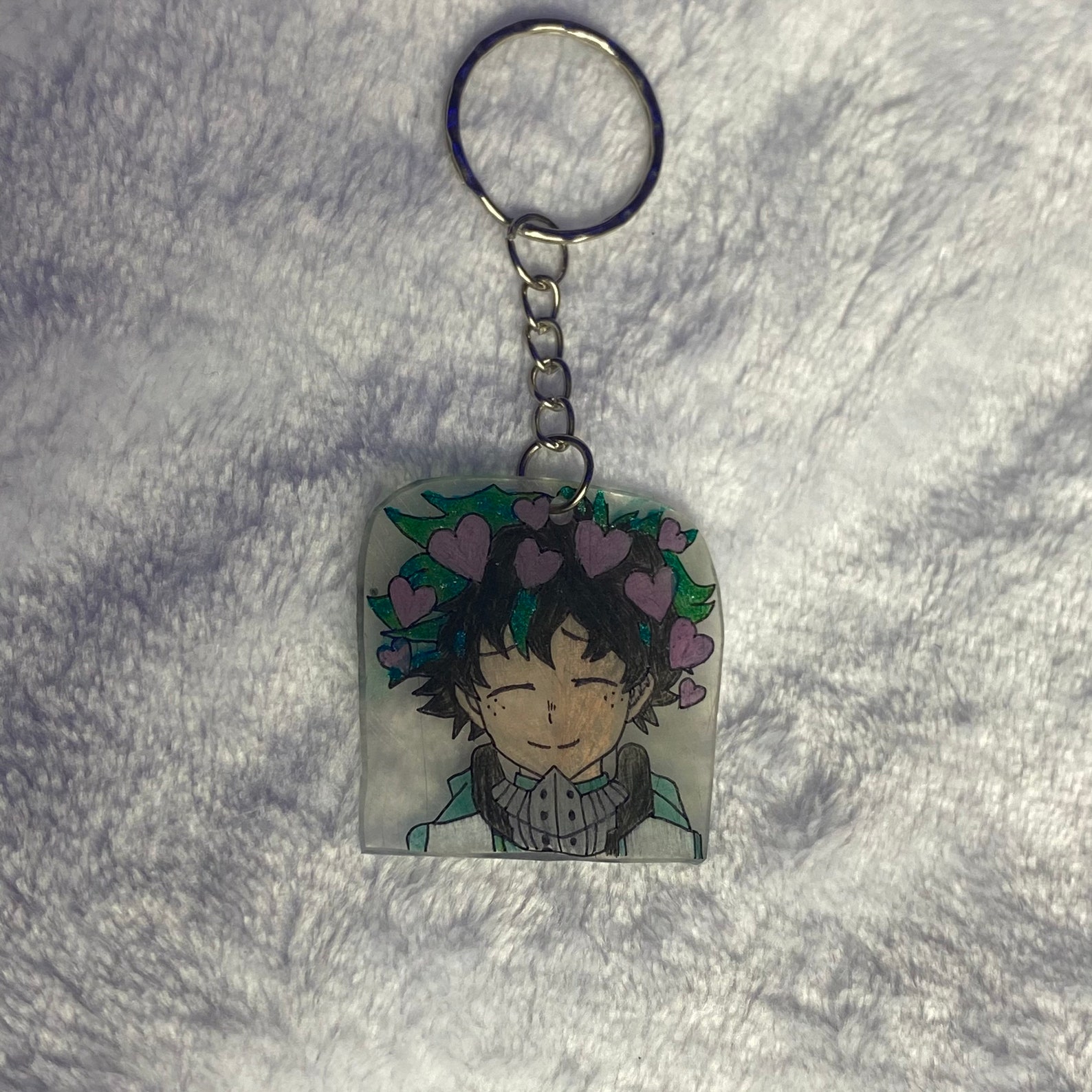 Deku my hero academia keychain | Etsy