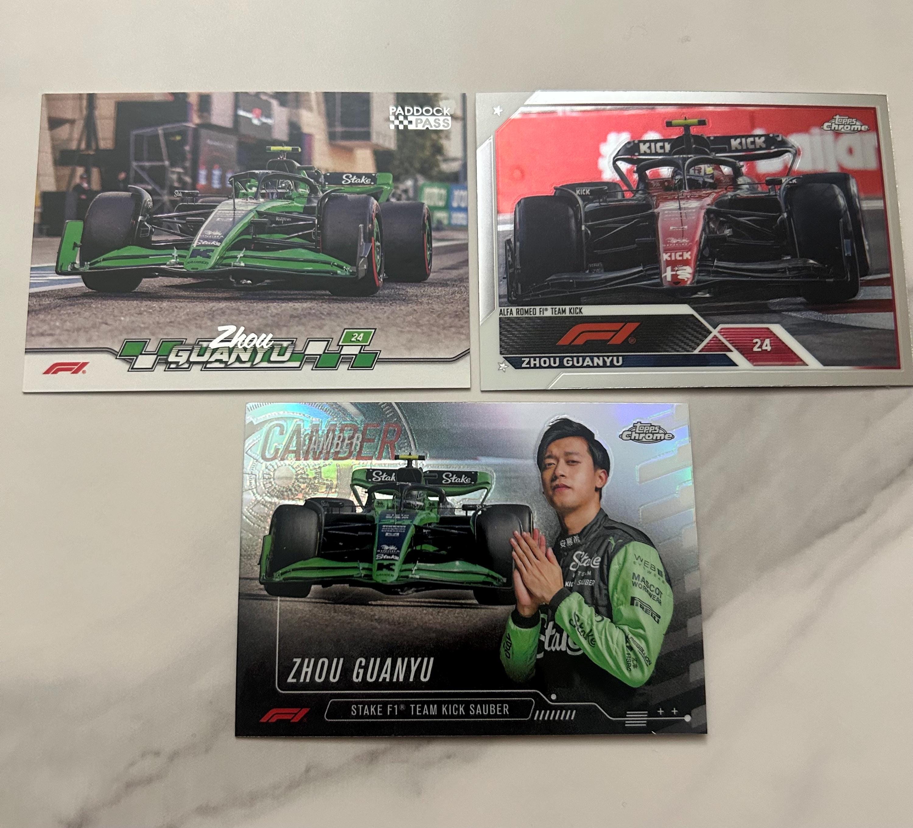 2 Mystery Formula 1 Trading Card Bundle|pick A Driver| Lando Norris, Max Verstappen, Lewis ...
