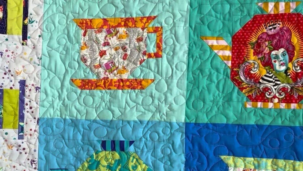 Tula Pink Mad Hatter Tea Party Finished Quilt - Etsy