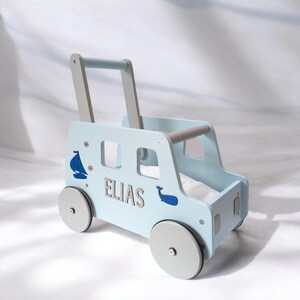 Wooden Car Pusher, Baby Boy Push Toy, Toddler Walker for Boys, Stroller ...