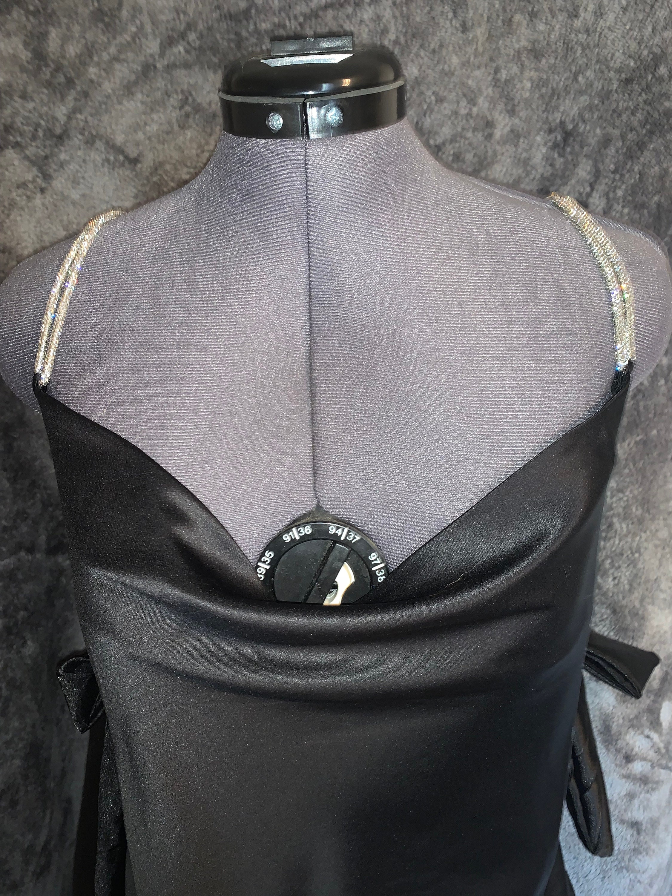 Silk Glitter Strap Dress - Etsy