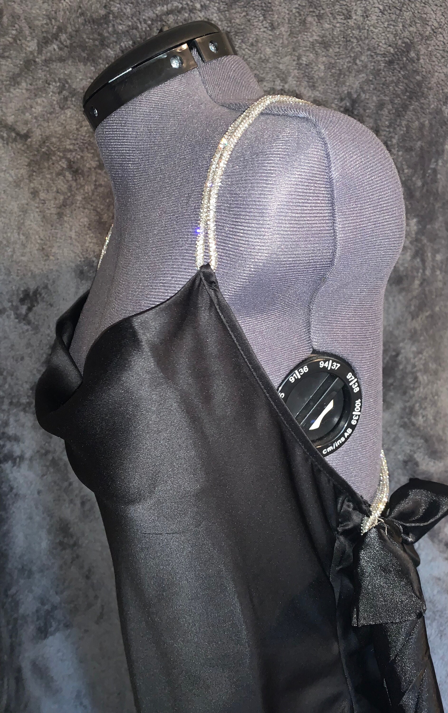 Silk Glitter Strap Dress - Etsy