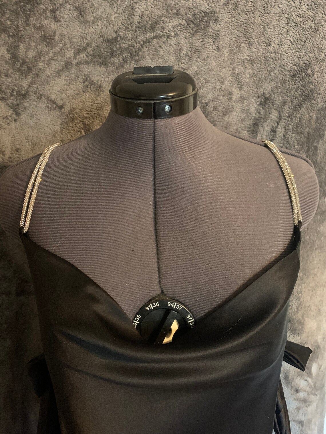 Silk Glitter Strap Dress - Etsy