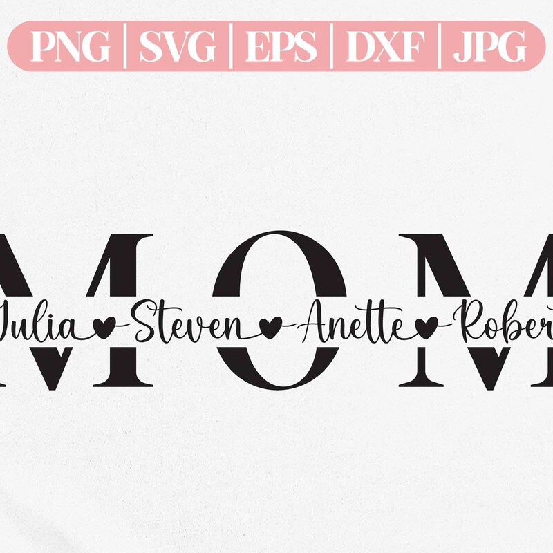 Mom Svg - Etsy