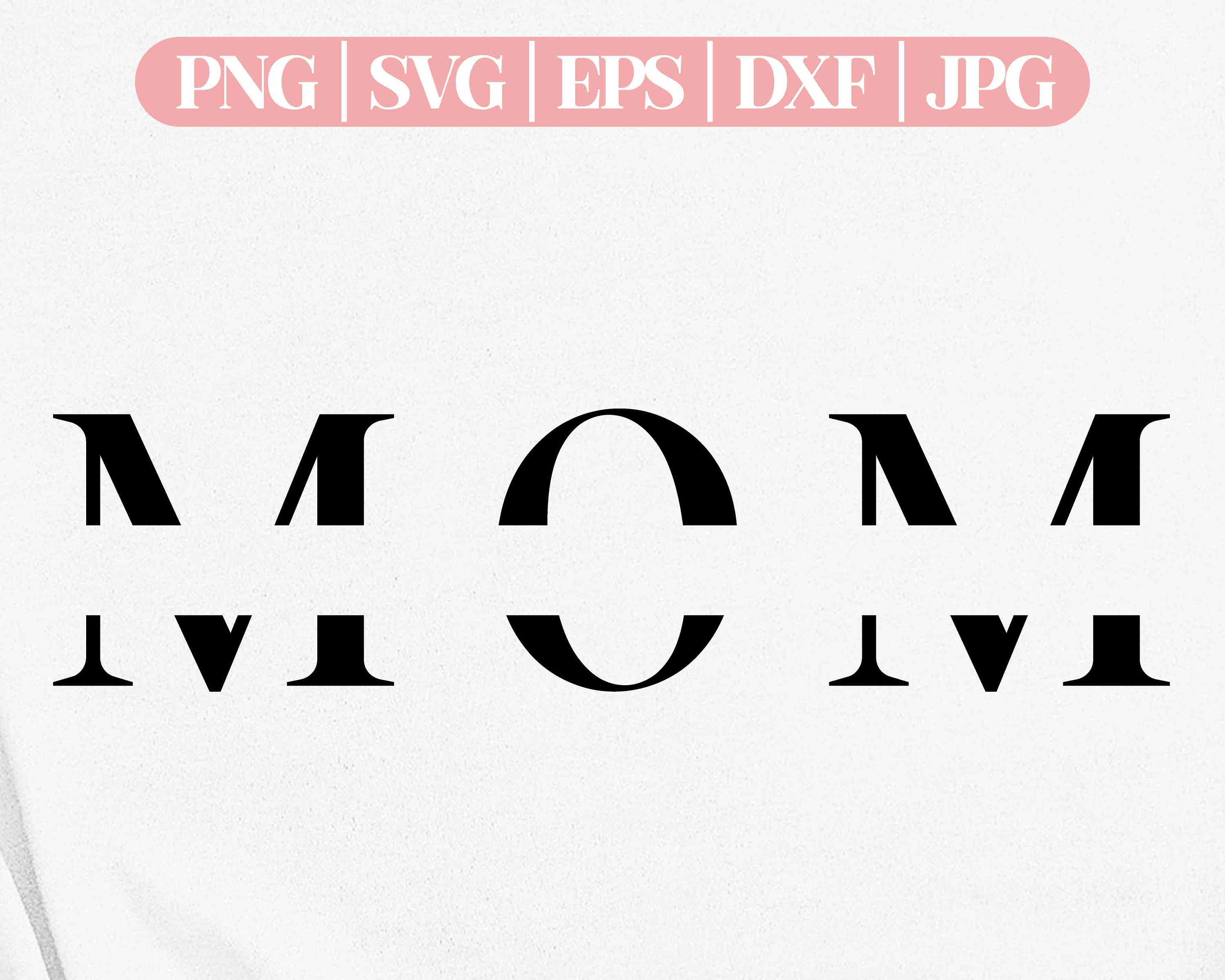 Mom SVG, Mother Svg, Mother's Day SVG, Mom Split Name Frame Svg, Mum ...