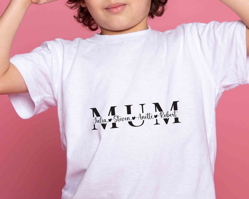 Mum SVG, Mother Svg, Mother's Day SVG, Mom Split Name Frame Svg, Mum ...