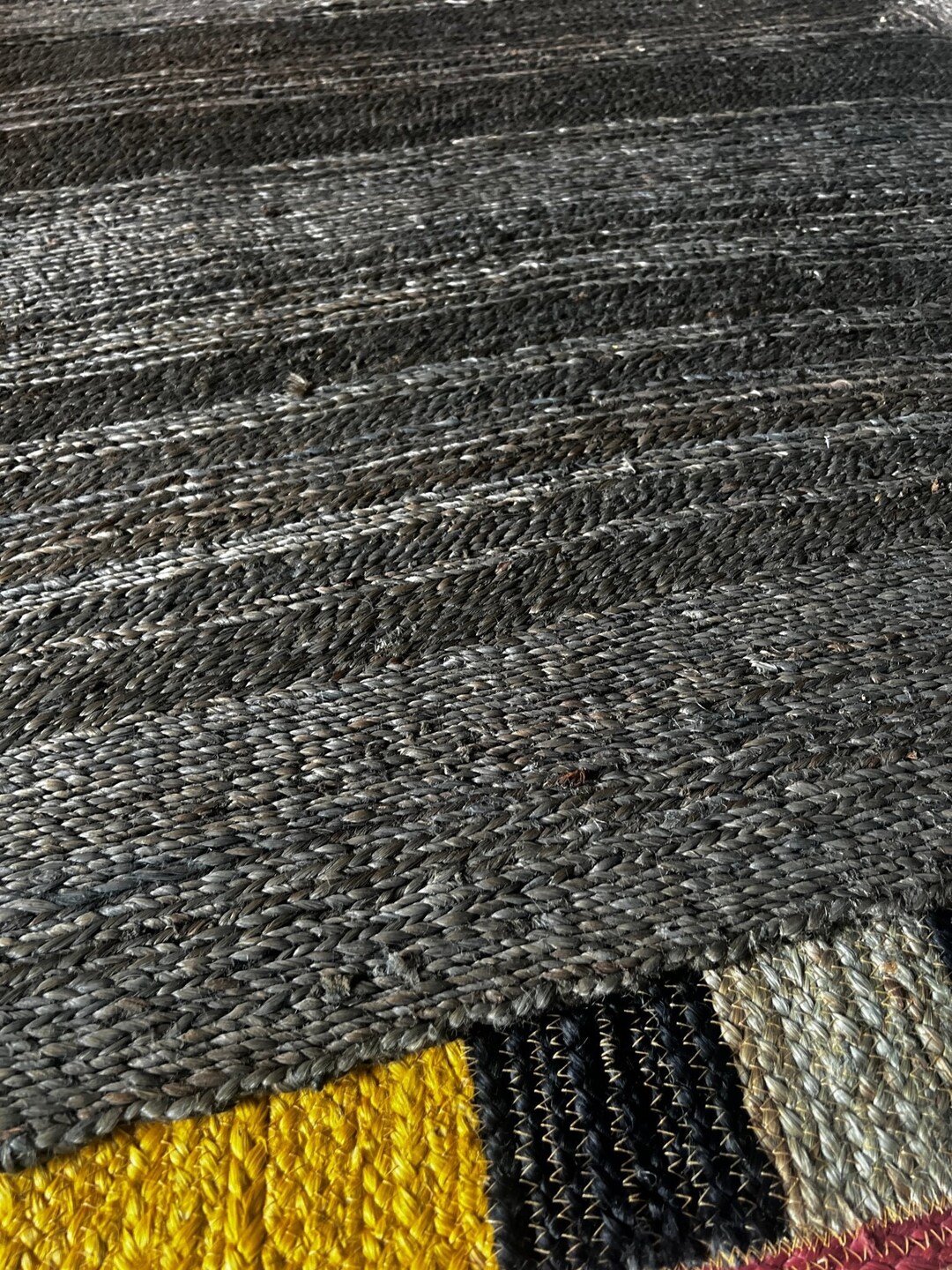 Perini Scleroso Handwoven Cubic Jute Rug 6.6x10.3 - Etsy