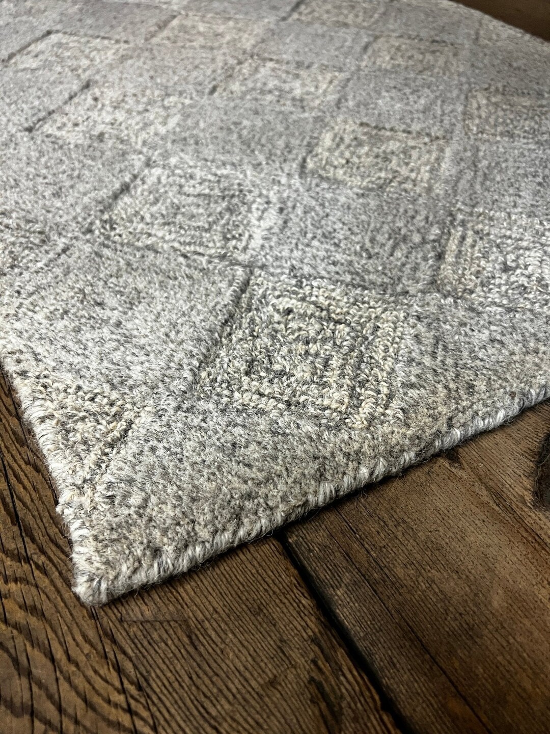 Kermit Ruffins 2x2.6 Handwoven Wool Rug - Etsy