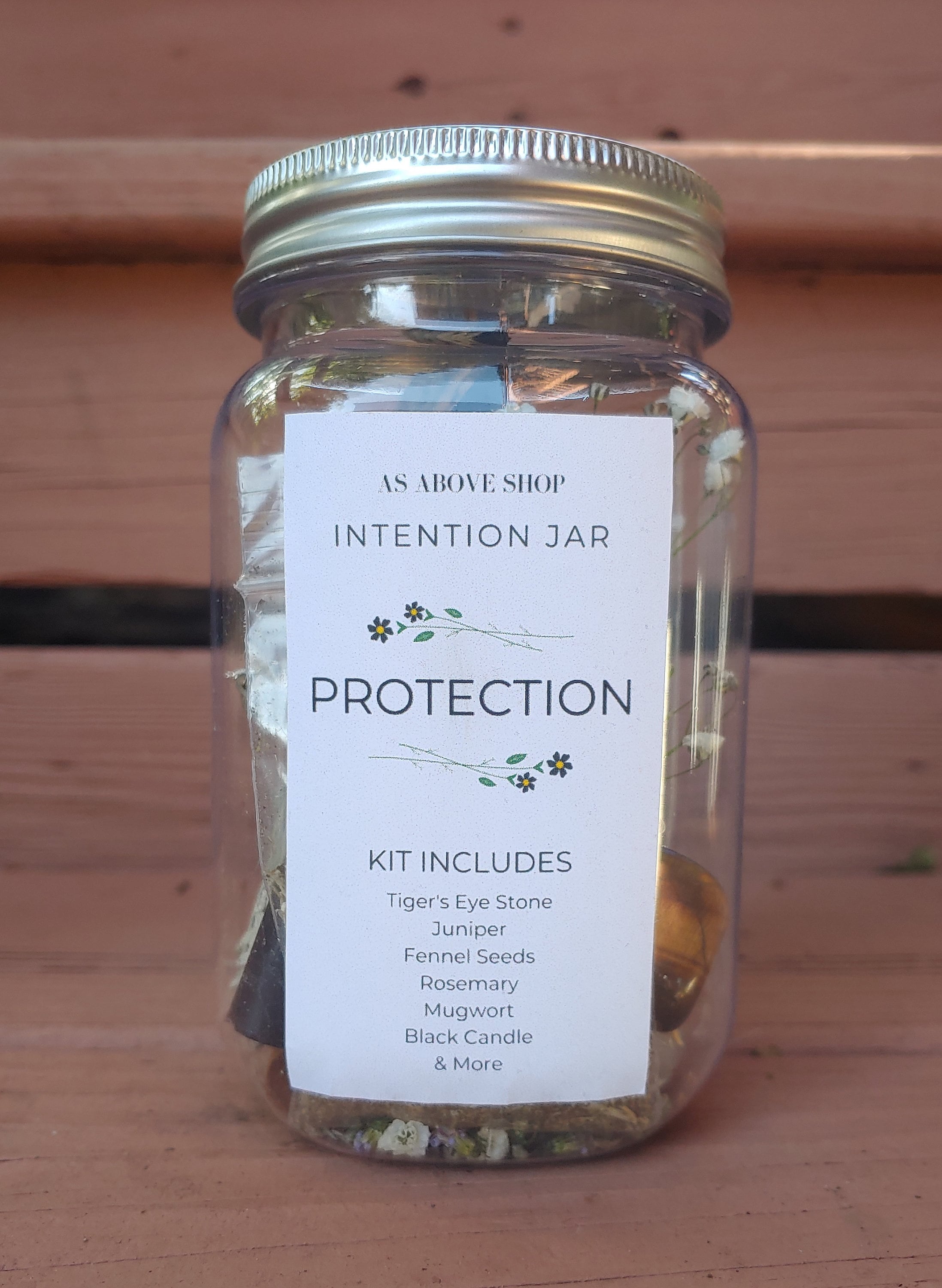 Protection Intention Jar - Spell and Ritual Kit for Protection ...