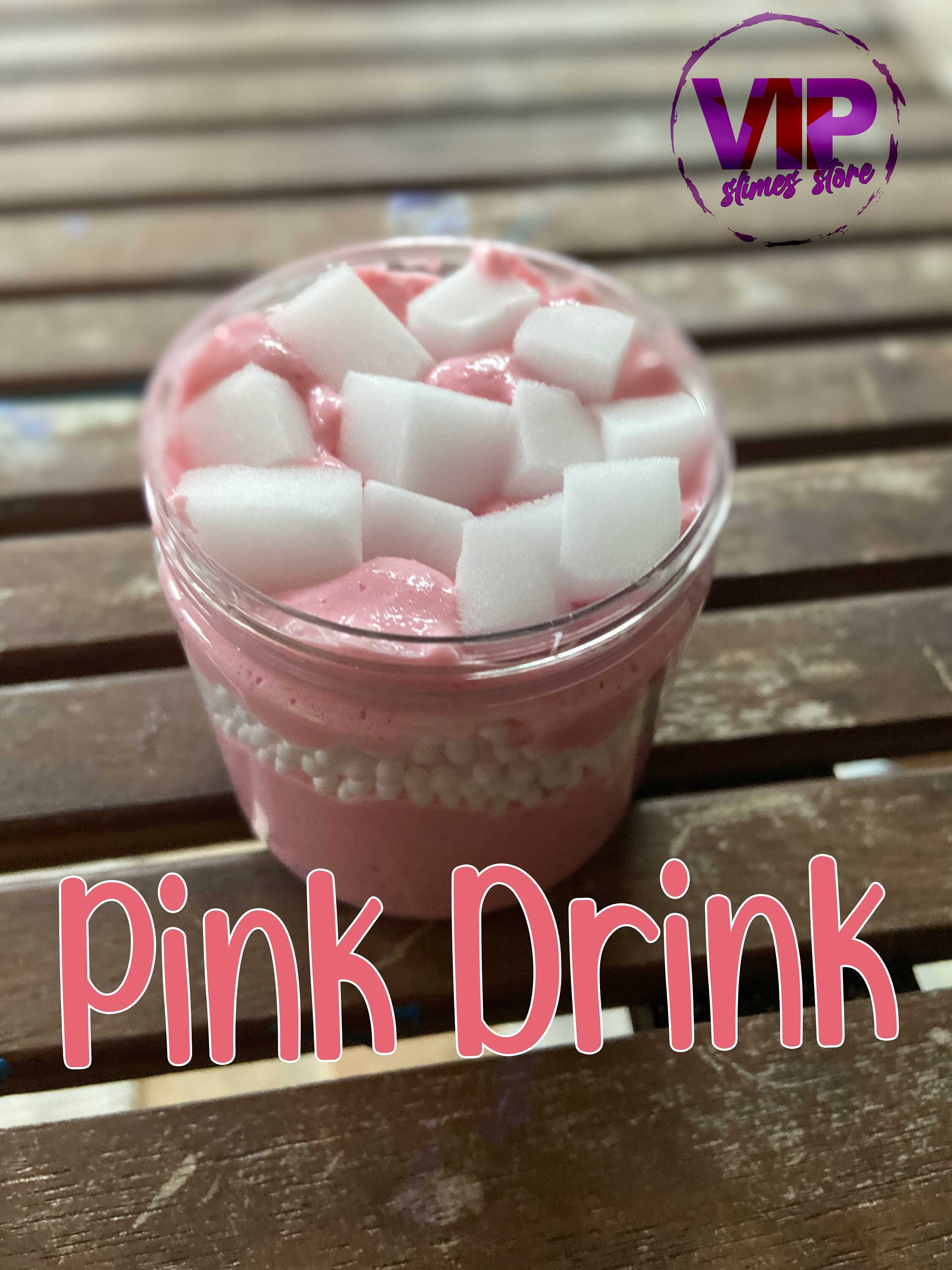 Pink Drink Slime - Etsy