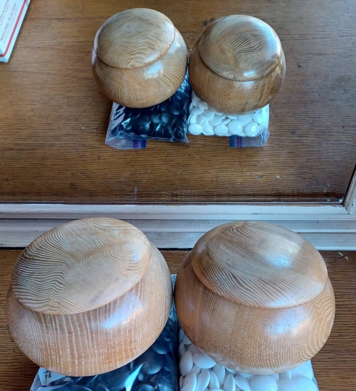 Slate and Shell Go Stones & Go Bowls Set Size 25-30 Refurbished Vintage ...