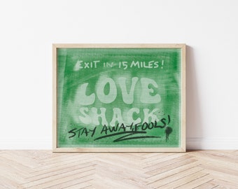 Love Shack Sign | Etsy