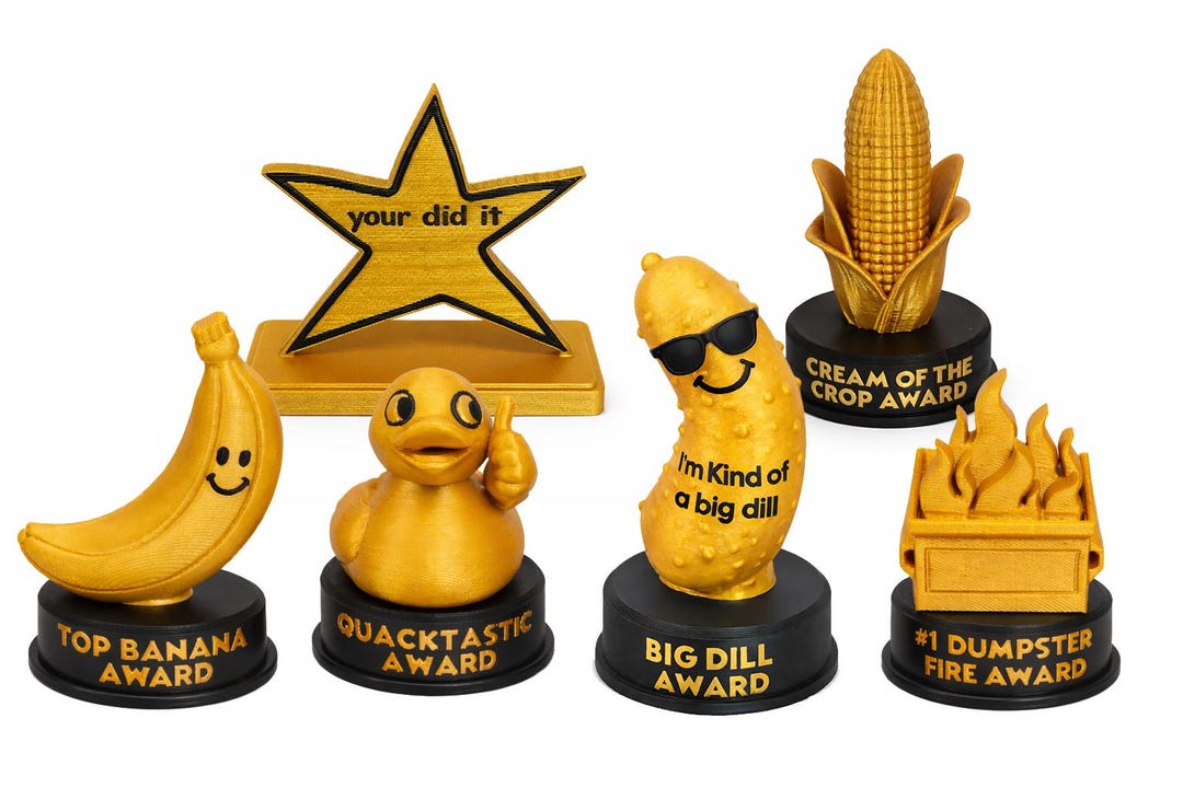 4 Inch Funny Novelty Meme Award Trophy - Your Did It - You Did It - Big ...