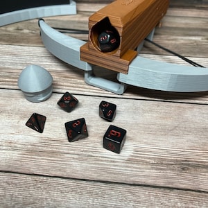 Munnygrubbers Original Crossbow Dice Roller & Holder | Dice Gun ...