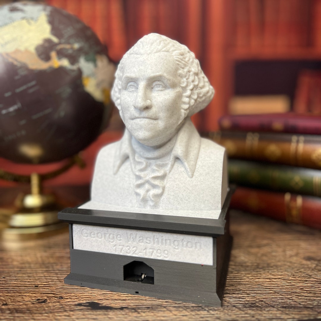 George Washington Talking Bust - Press the Button for a Fun Quote or ...