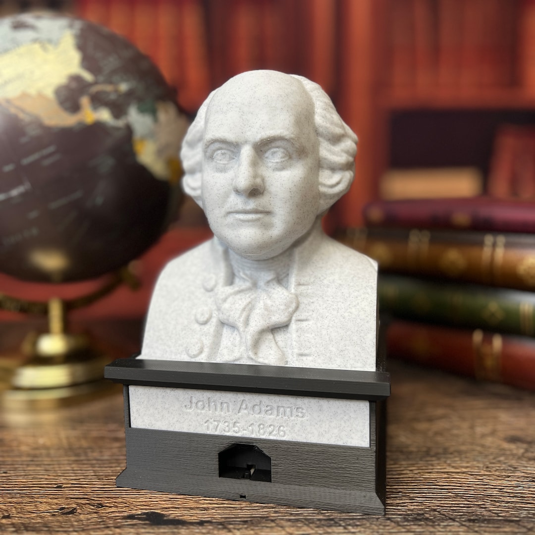John Adams Talking Bust - Press the Button for a Fun Quote or Fact ...