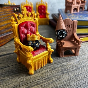 Dice Jail | Time Out Chair | Dunce Hat | Crit Crown | Lucky Throne ...