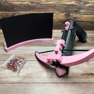 Munnygrubbers Original Crossbow Dice Roller & Holder | Dice Gun ...