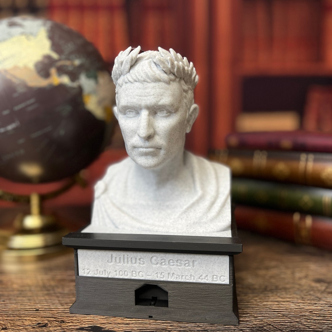 Julius Caesar Talking Bust - Press the Button for a Fun Quote or Fact ...
