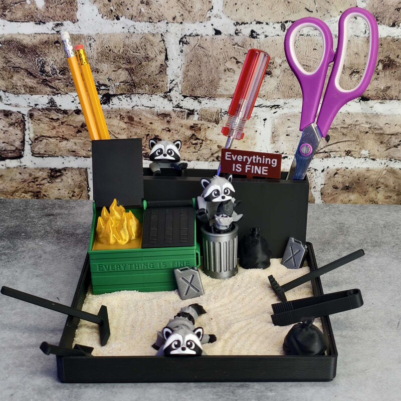 Dumpster Fire Zen Garden - Etsy