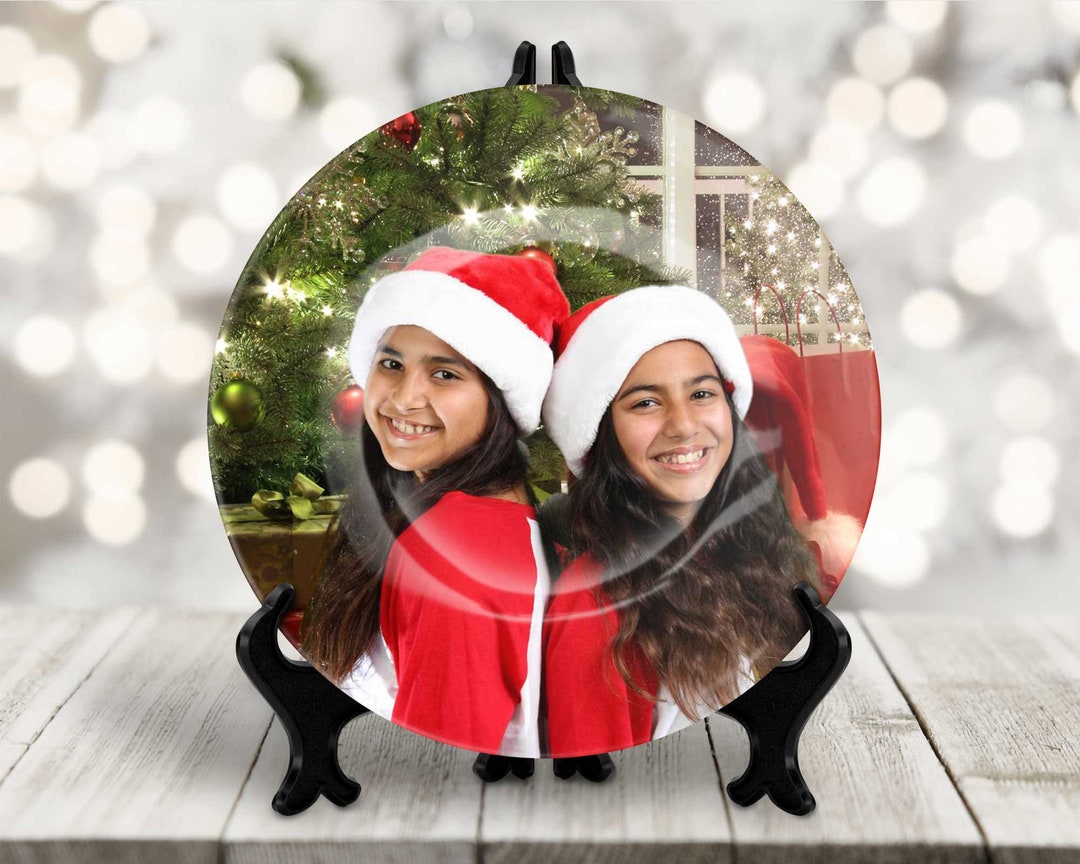 Ceramic Plate Custom Sublimated Just for You! Add Your Own Photo or ...