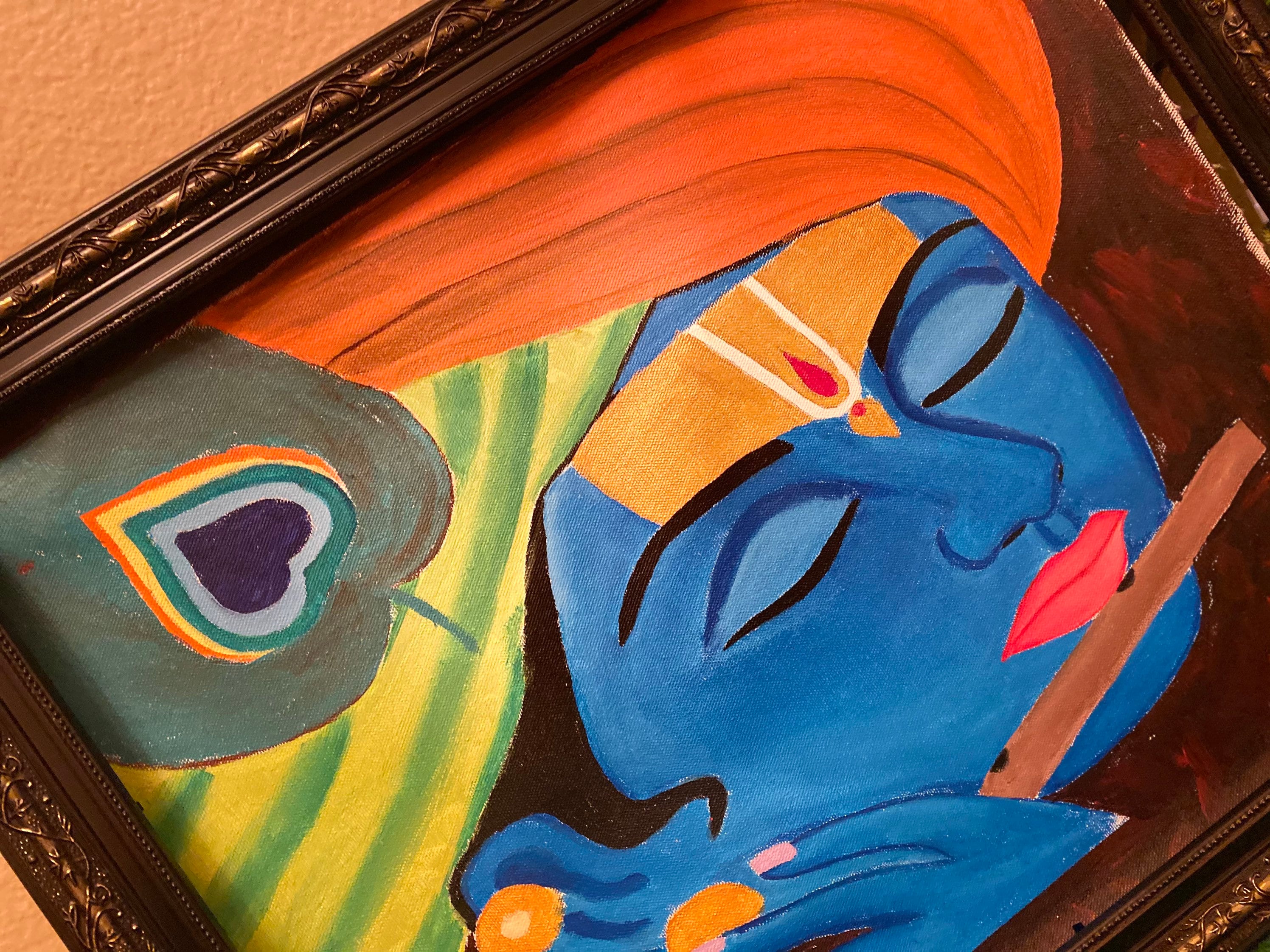 Modern Lord Krishna Paintings