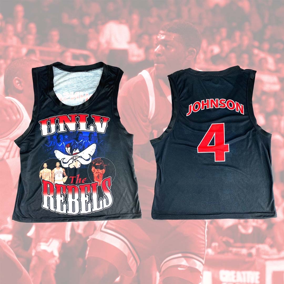 UNLV Running Rebels Basketball Jersey/tank Top - Etsy