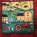 Farmall Folk Art Panel Tractor Red 100% Cotton for Clothing ,crafts and ...