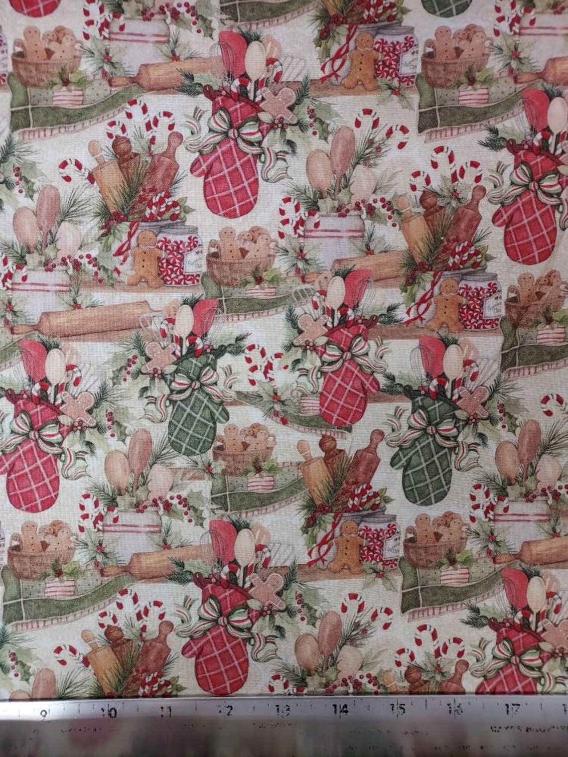 Susan Winget Gingerbread Kitchen Cotton Fabric: Quilting & Crafts - Etsy