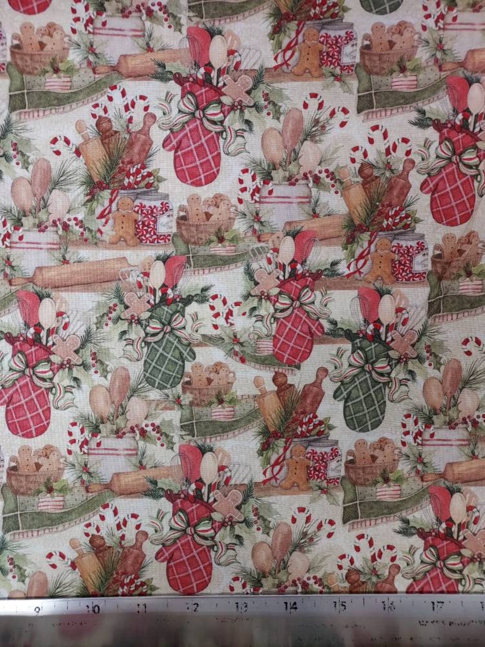 Susan Winget Gingerbread Kitchen Cotton Fabric: Quilting & Crafts - Etsy