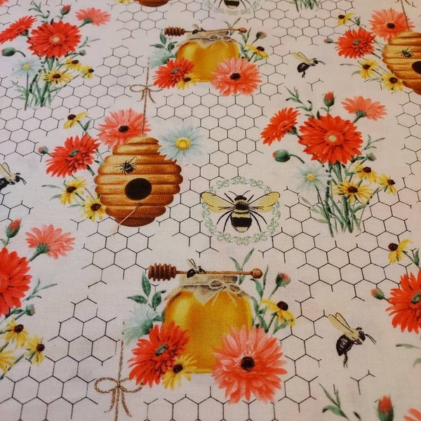 Beehive Fabric - Etsy