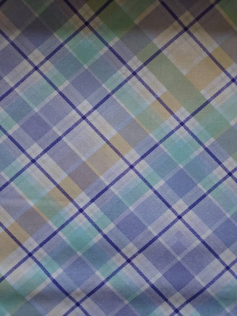 Purple Easter Plaid Fabric: 100% Cotton for Crafts & Quilting - Etsy Canada