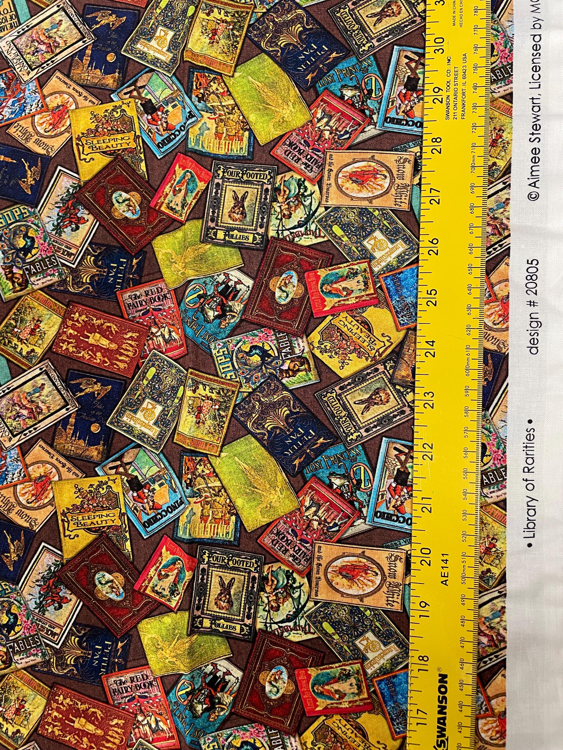 Fairy Tale Cotton Fabric: Robert Kaufman Library of Rarity Collection ...