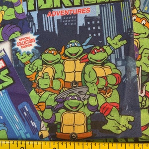 Teenage Mutant Ninja Turtles TMNT 100% Cotton for Clothing ,crafts and ...