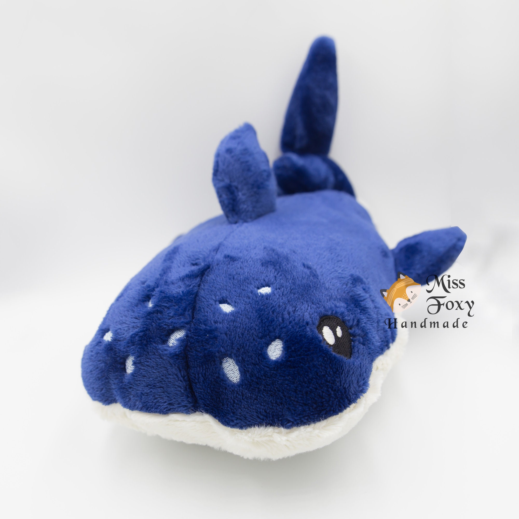 Whale Shark Sea Creature Minky Plush Stuffie Personalized - Etsy
