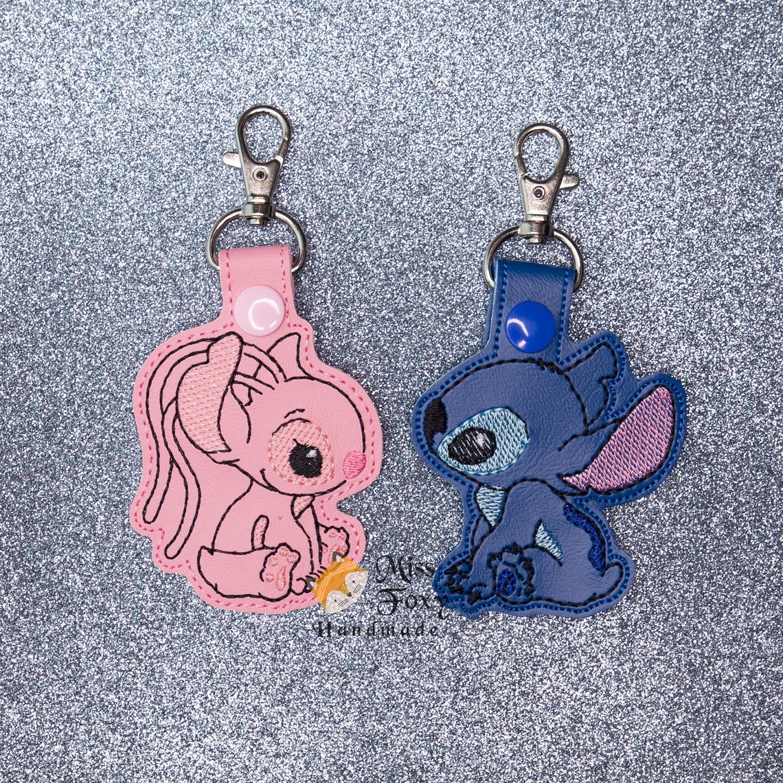 Cute Alien Dog Sweetheart Little Green Monster Vinyl Keychain | Etsy