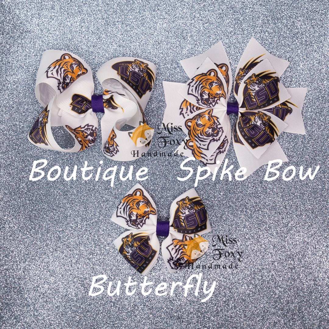 LSU Tigers Sport Haarschleife Kleinkind Mädchen Haarschleife Baby ...