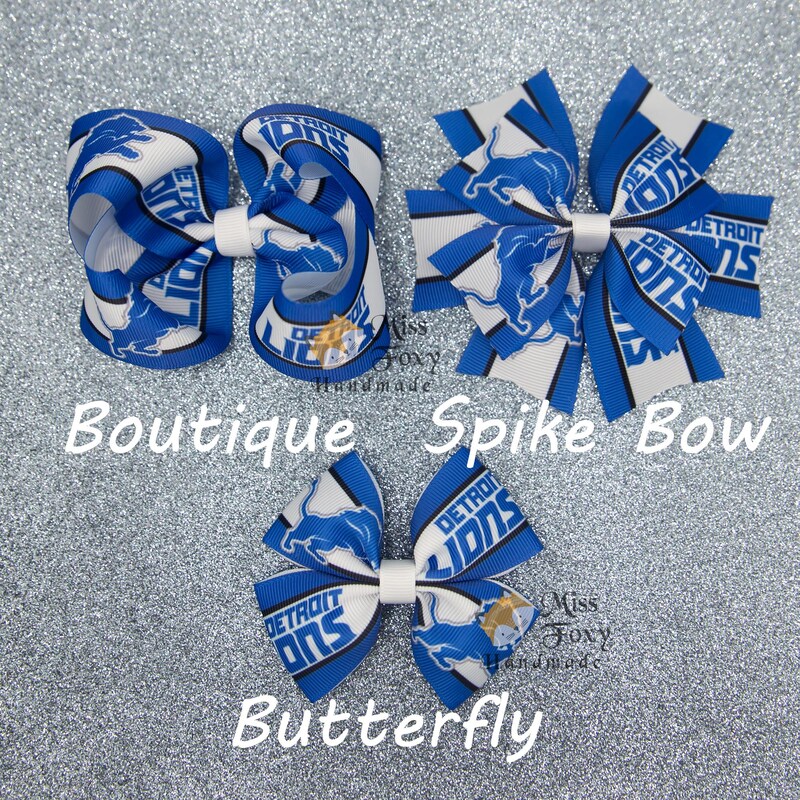 Detroit Tigers Bow - Etsy