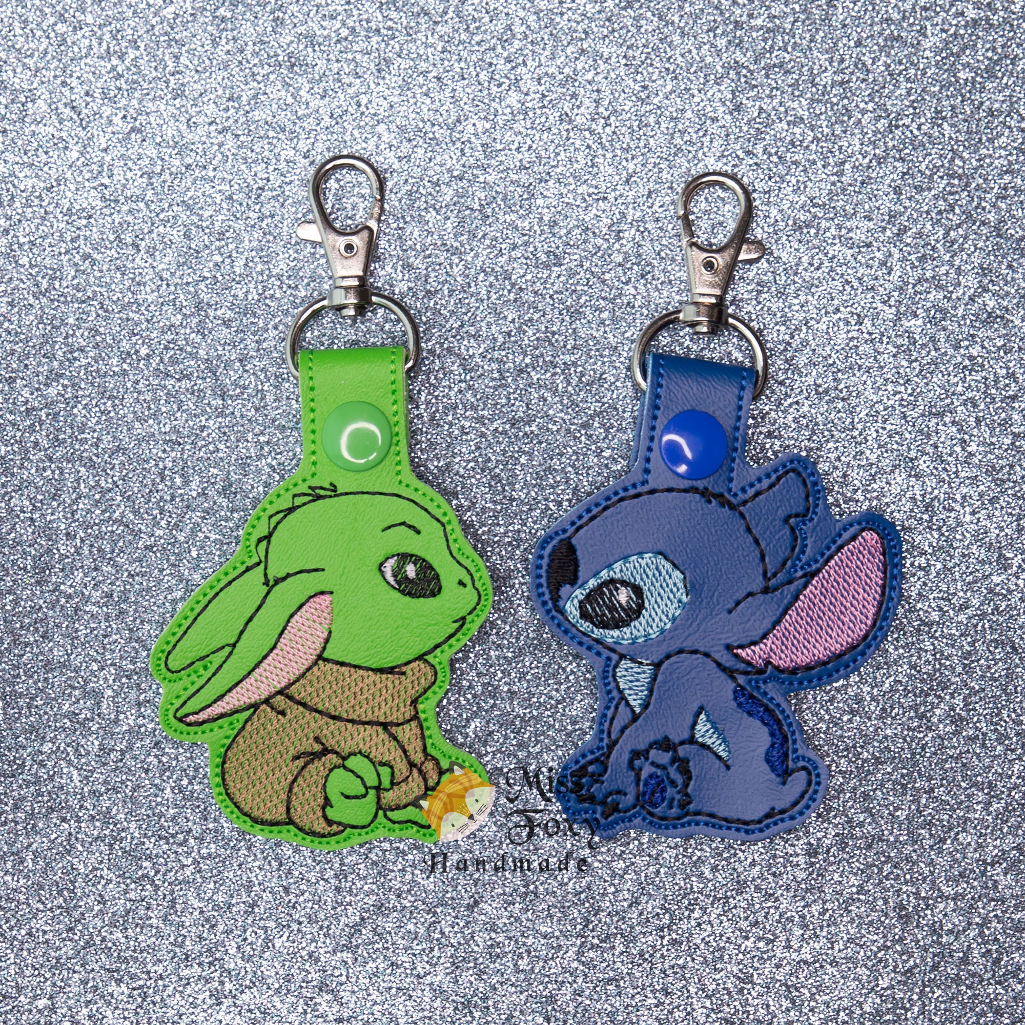 Cute Alien Dog Sweetheart Little Green Monster Vinyl Keychain | Etsy