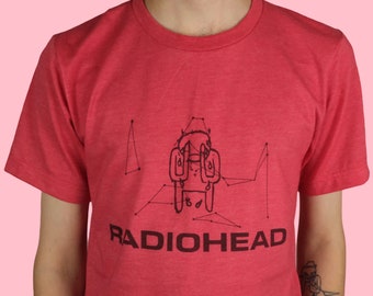 Radiohead t shirt | Etsy