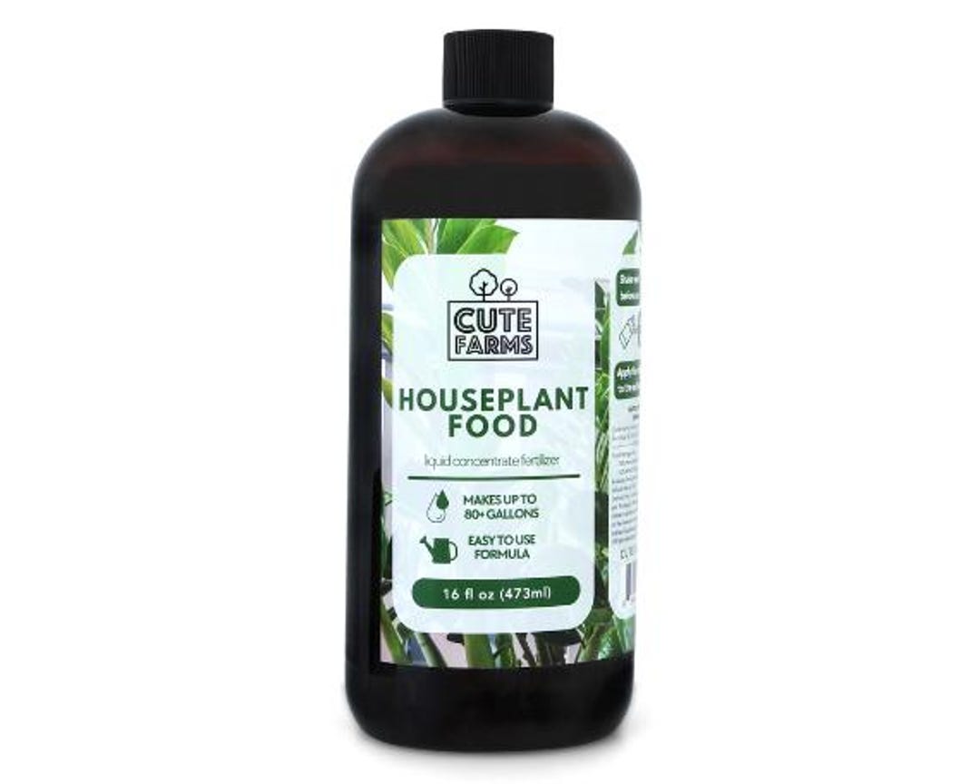Cute Farms Houseplant Food - Concentrated Fertilizer 16oz - Etsy