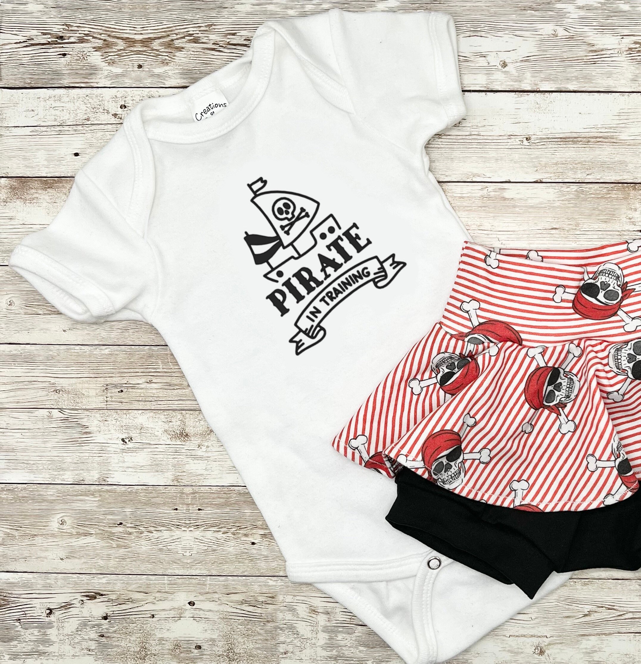 Pirate in Training Body Suit | Tampa Pirates Parade Outfit | Pirate ...