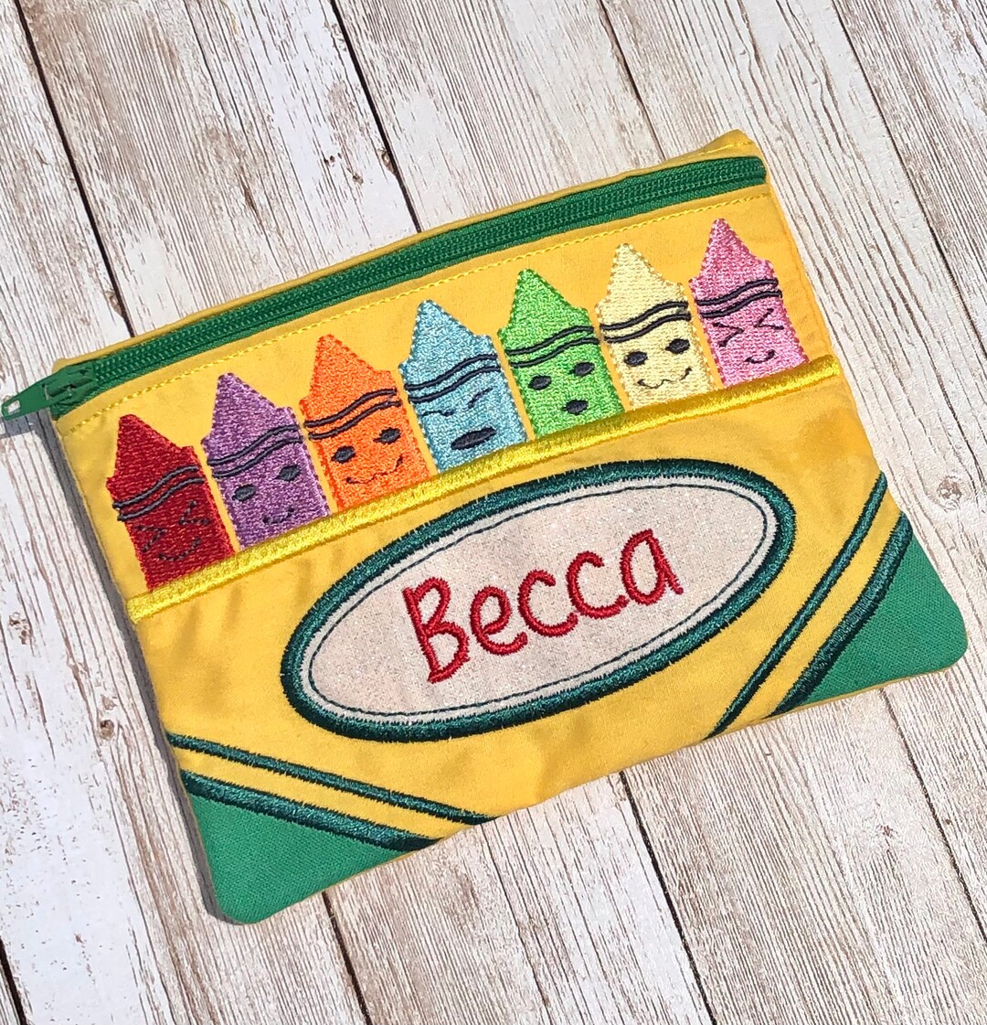 Personalized Pencil Pouch Custom Pencil Case Back to - Etsy