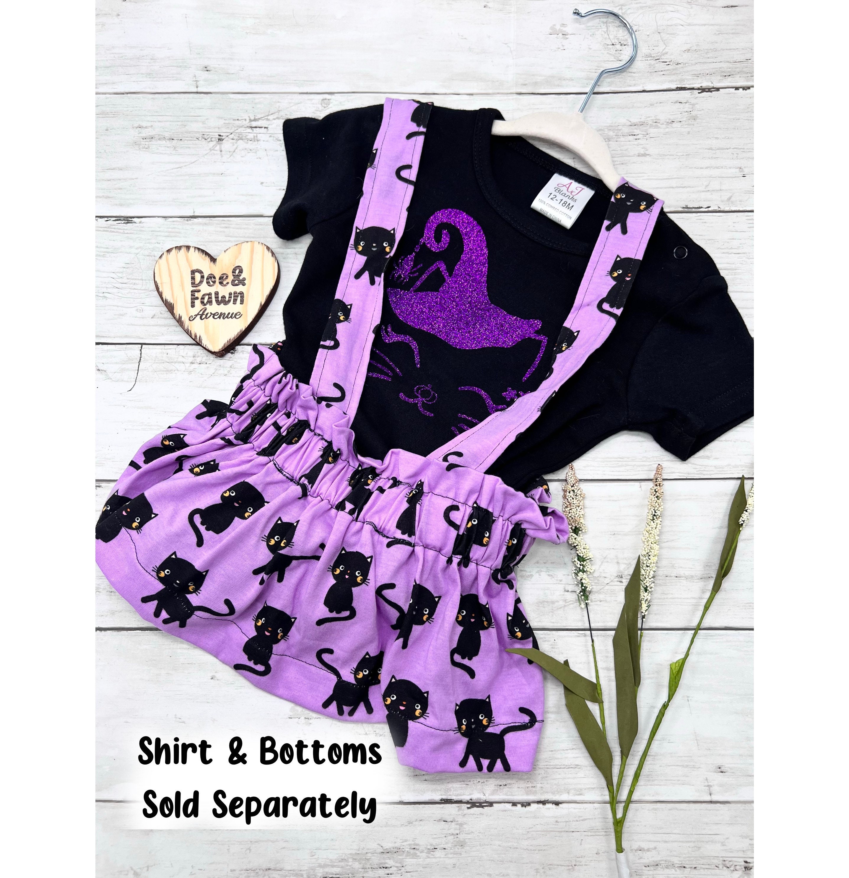 Black Cat Overall - Etsy