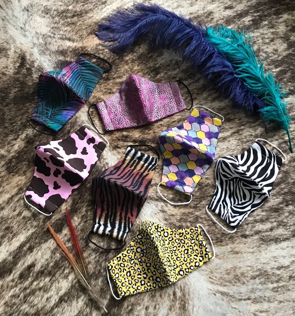 Animal and Mythical Creatures Reusable Face Mask Care | Etsy