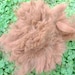 So Beautiful and Soft Washed / Unprocessed Creamy White Huacaya Alpaca ...