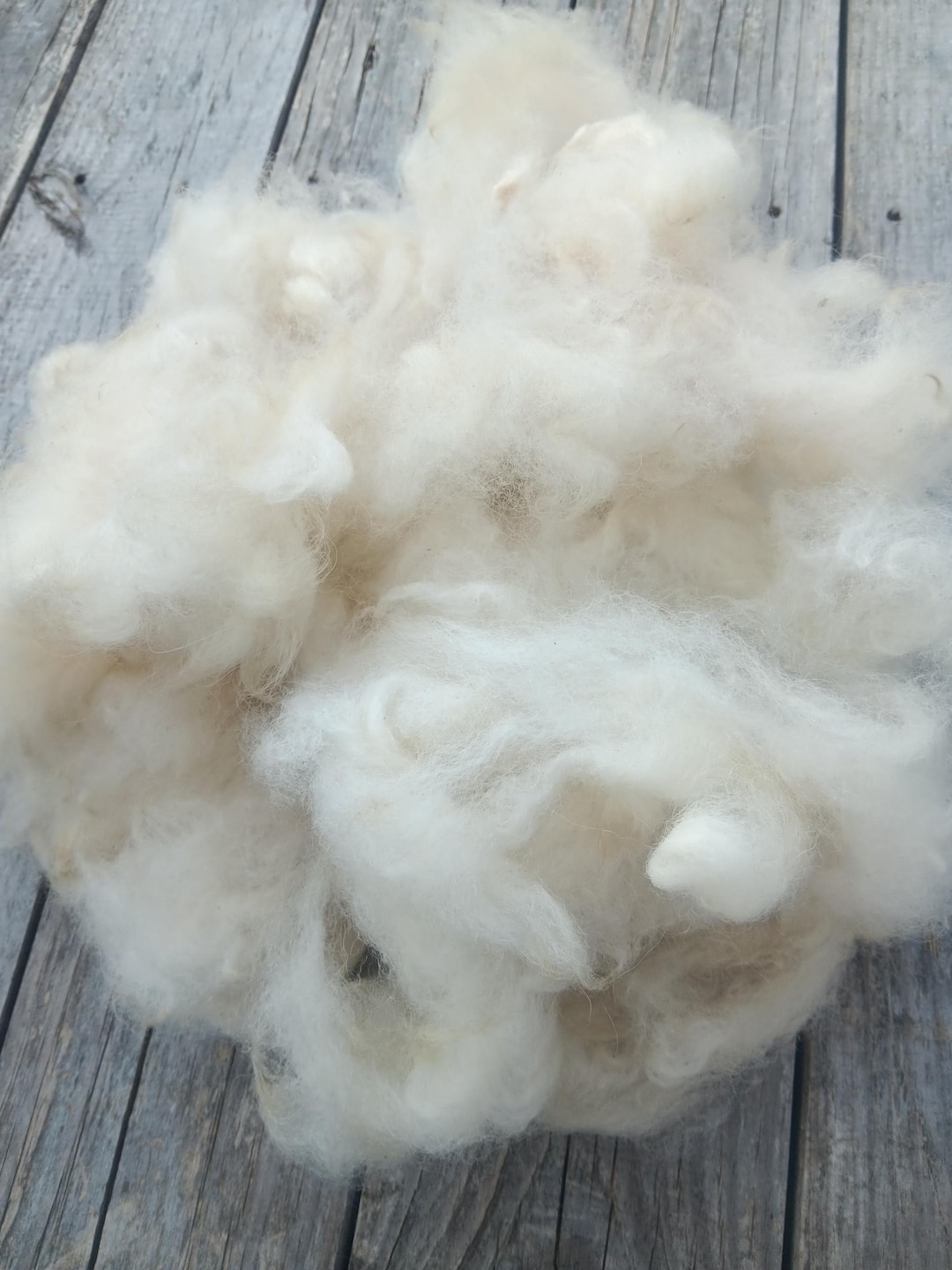 Truest White Huacaya Alpaca Fiber: Raw /washed Fleece for Spinning ...