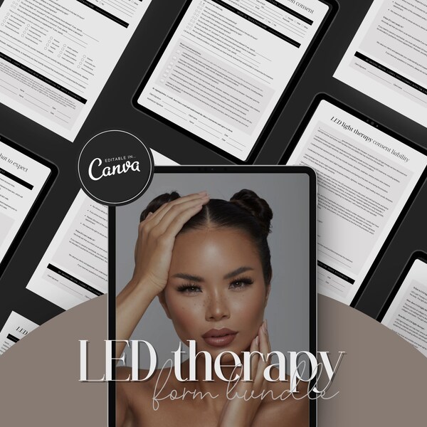 Led Light Therapy Consent Form - Etsy